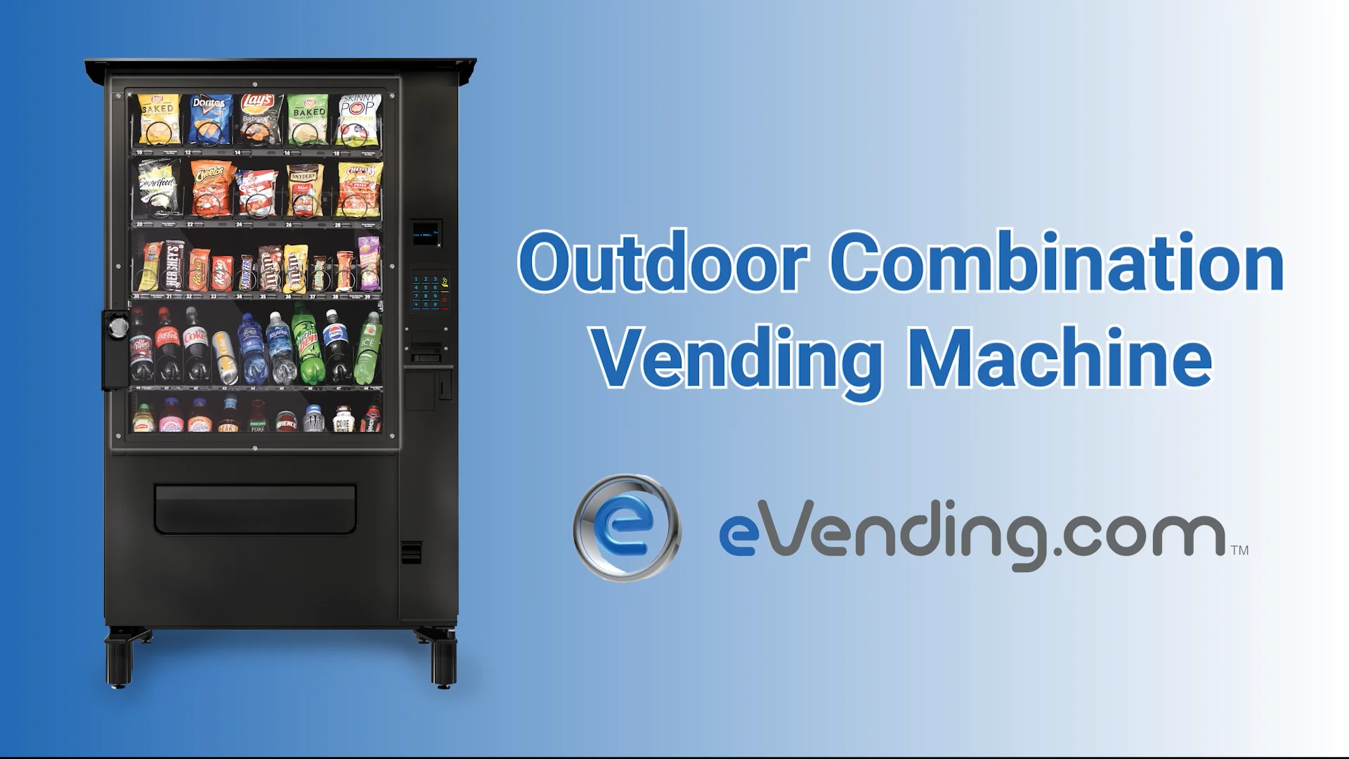 eVending Outdoor Combination Vending Machine on Vimeo