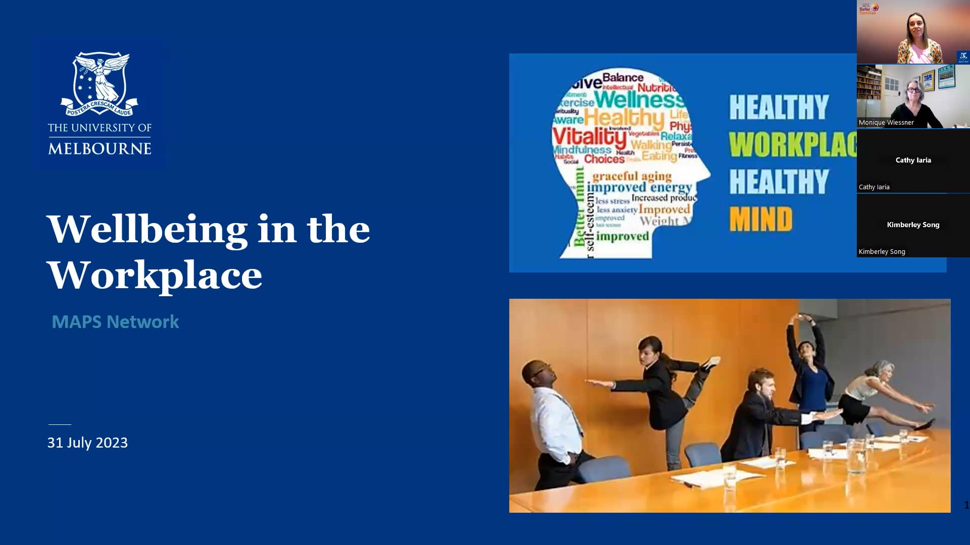 Wellbeing in the Workplace MAPS session on Vimeo