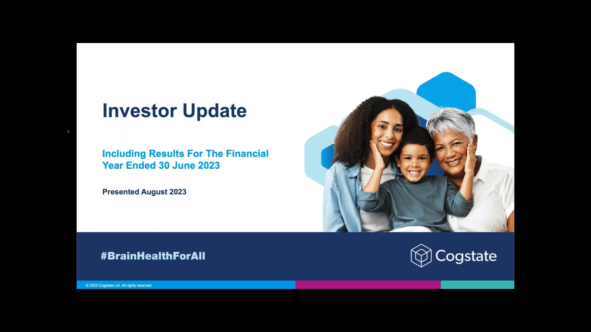 Cogstate Investor Webcast_ Full Year 2023 Results on Vimeo