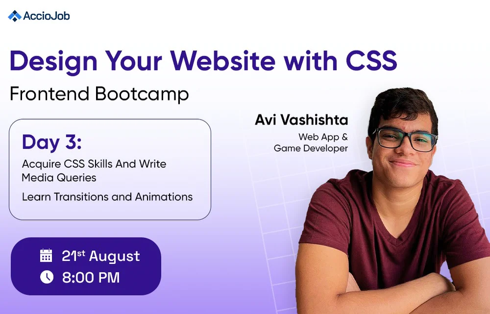 Day 3: 21st August: Design Your Website with CSS on Vimeo