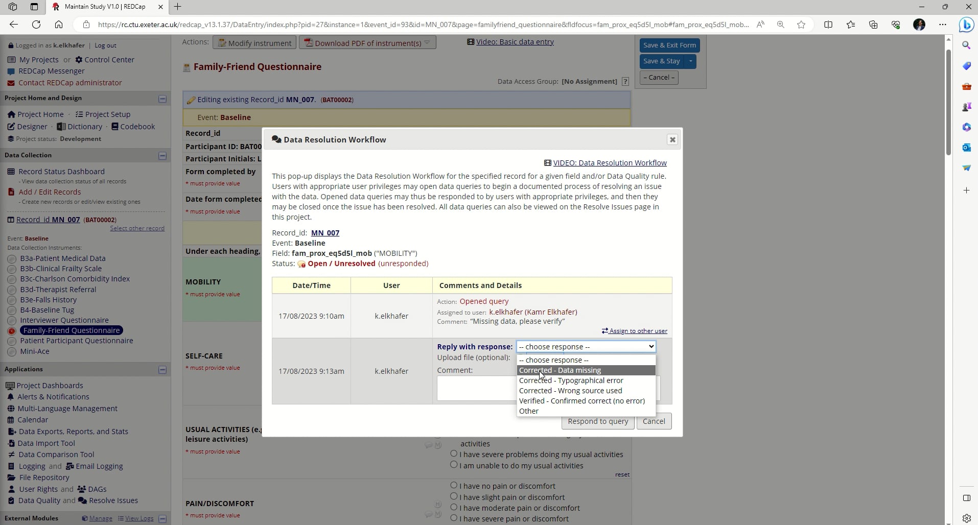Maintain Database Demo – Data Queries on Vimeo