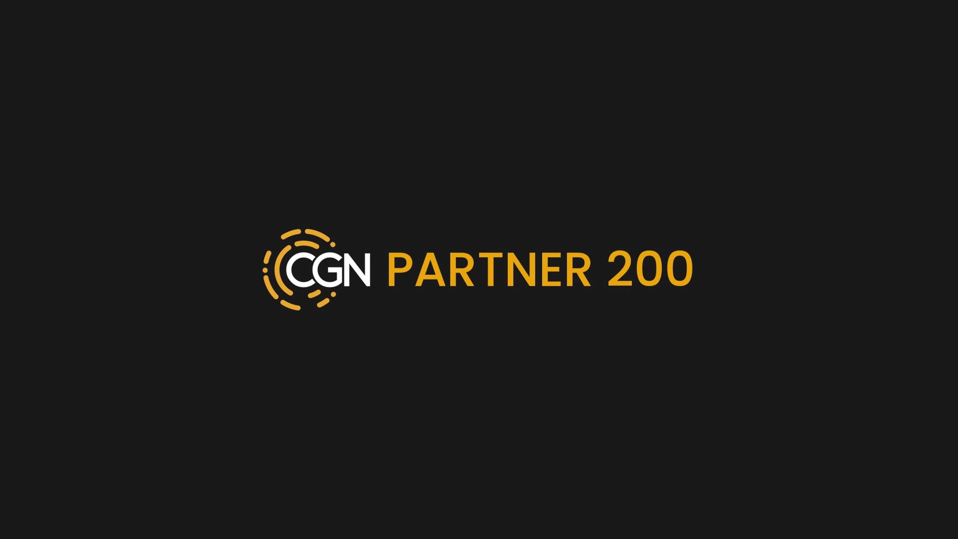 CGN Partner 200 on Vimeo
