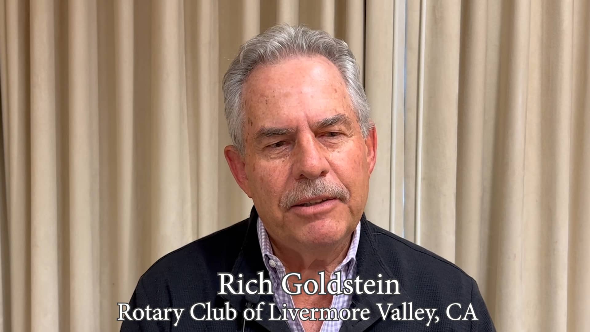 Richard Goldstein Livermore Rotary on Vimeo