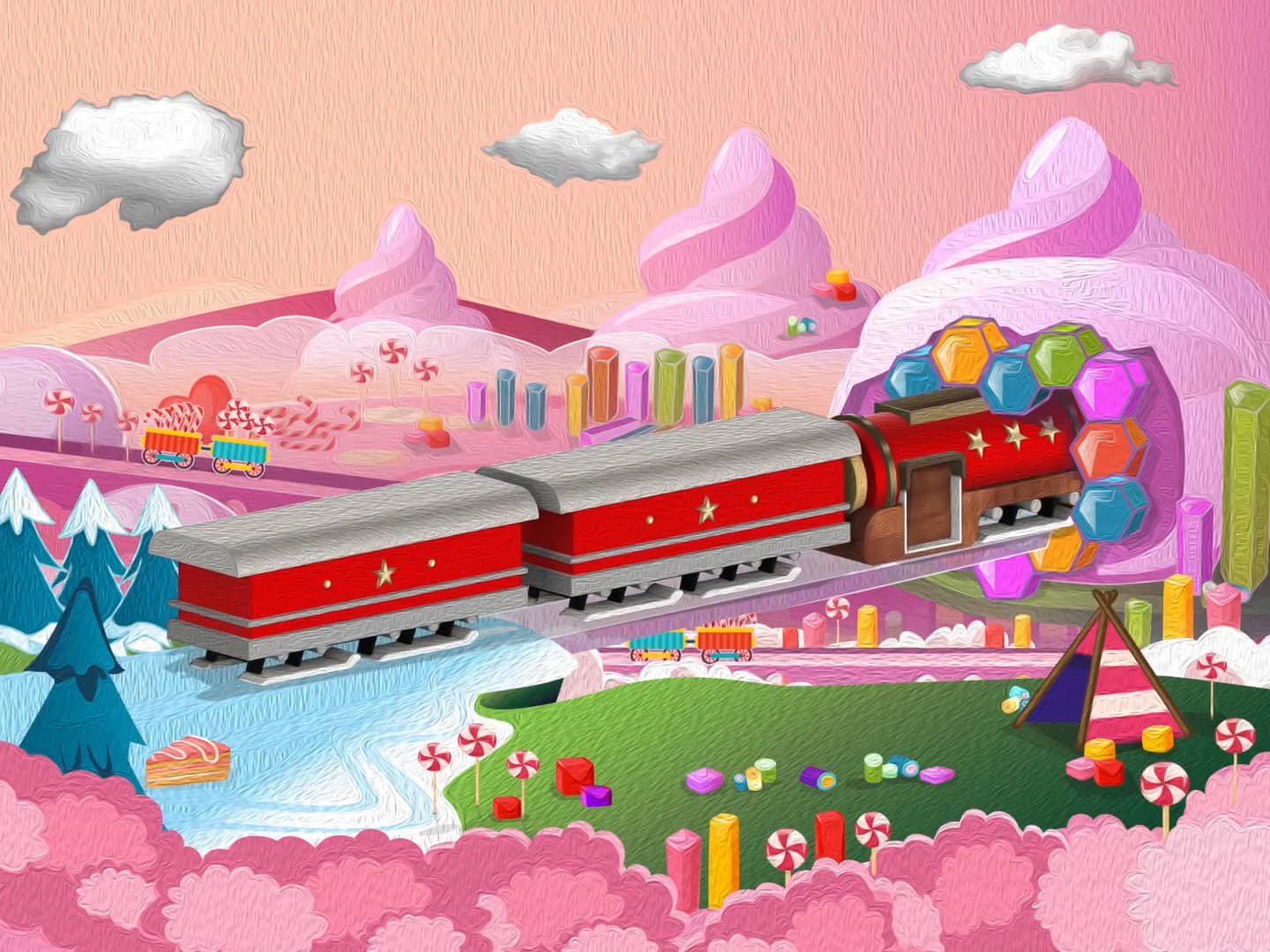 Le train postal de Noël on Vimeo