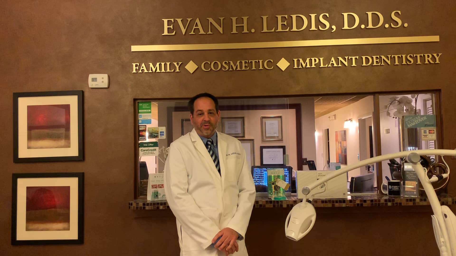 Dr LEDIS discussing teeth whitening options on Vimeo