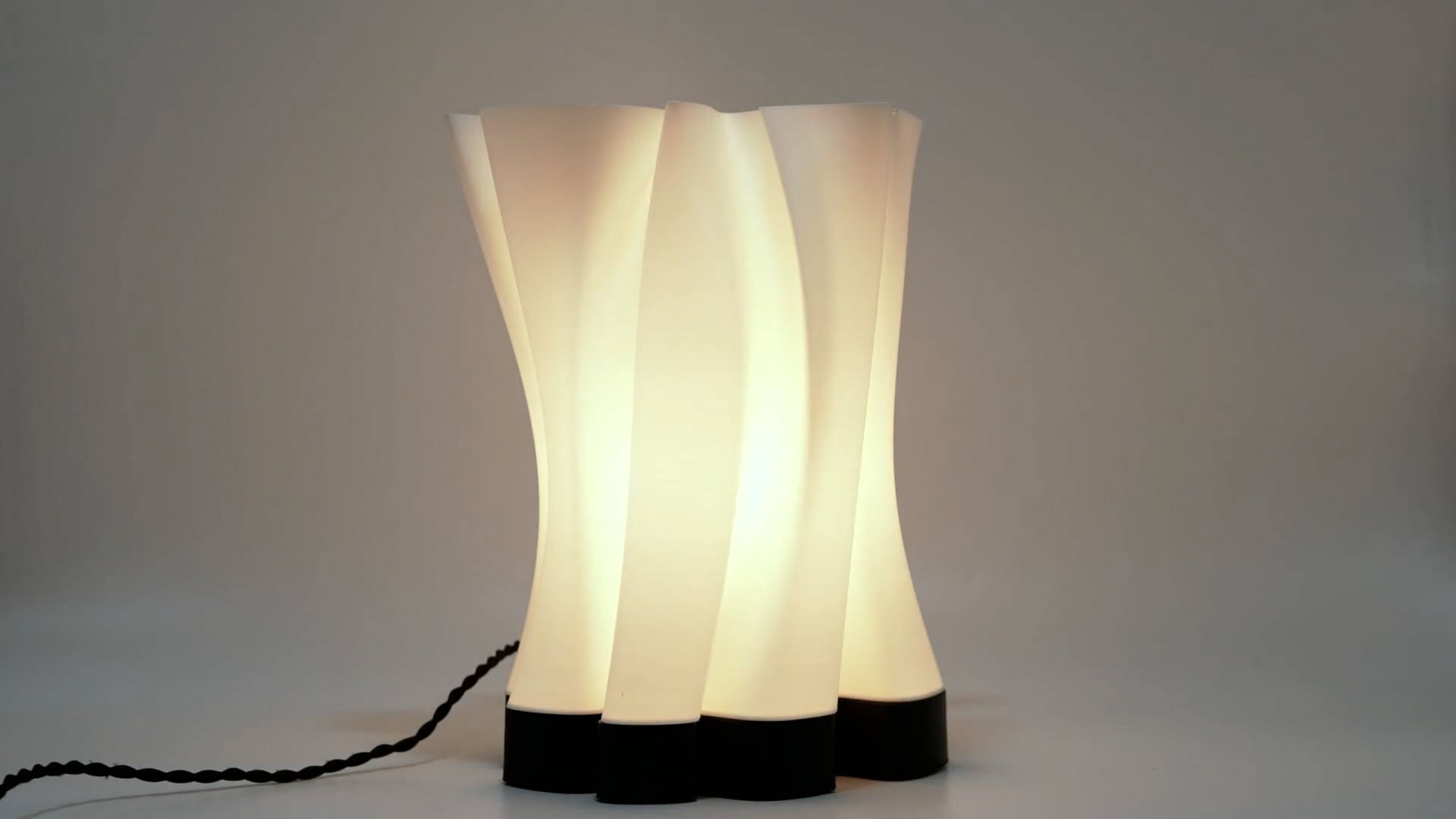 Flame 13.5" Bohemian Plant-Based PLA Dimmable LED Table Lamp ...