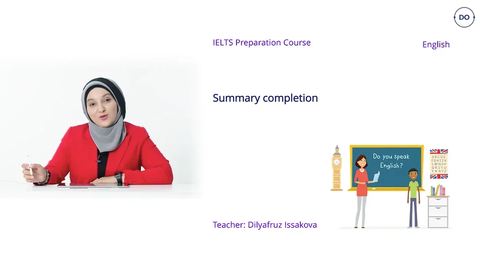 6. Summary completion on Vimeo