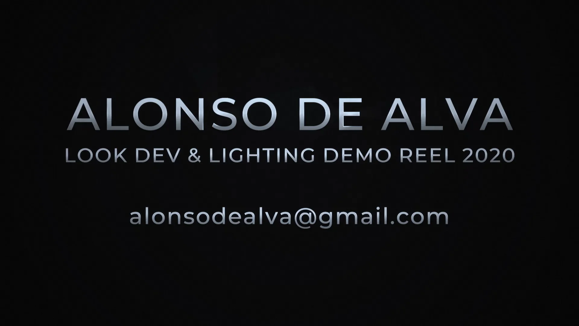 Look Dev & Lighting Demo Reel 2020 on Vimeo