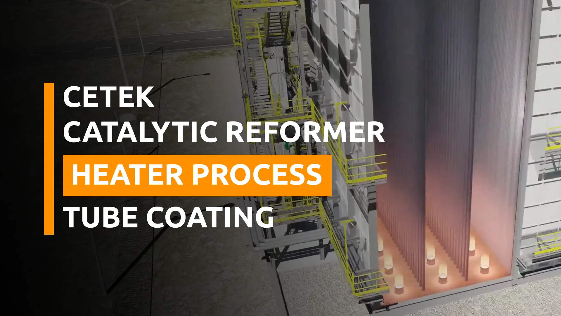 IGS Cetek Catalytic Reformer Heater Process Tube Coating