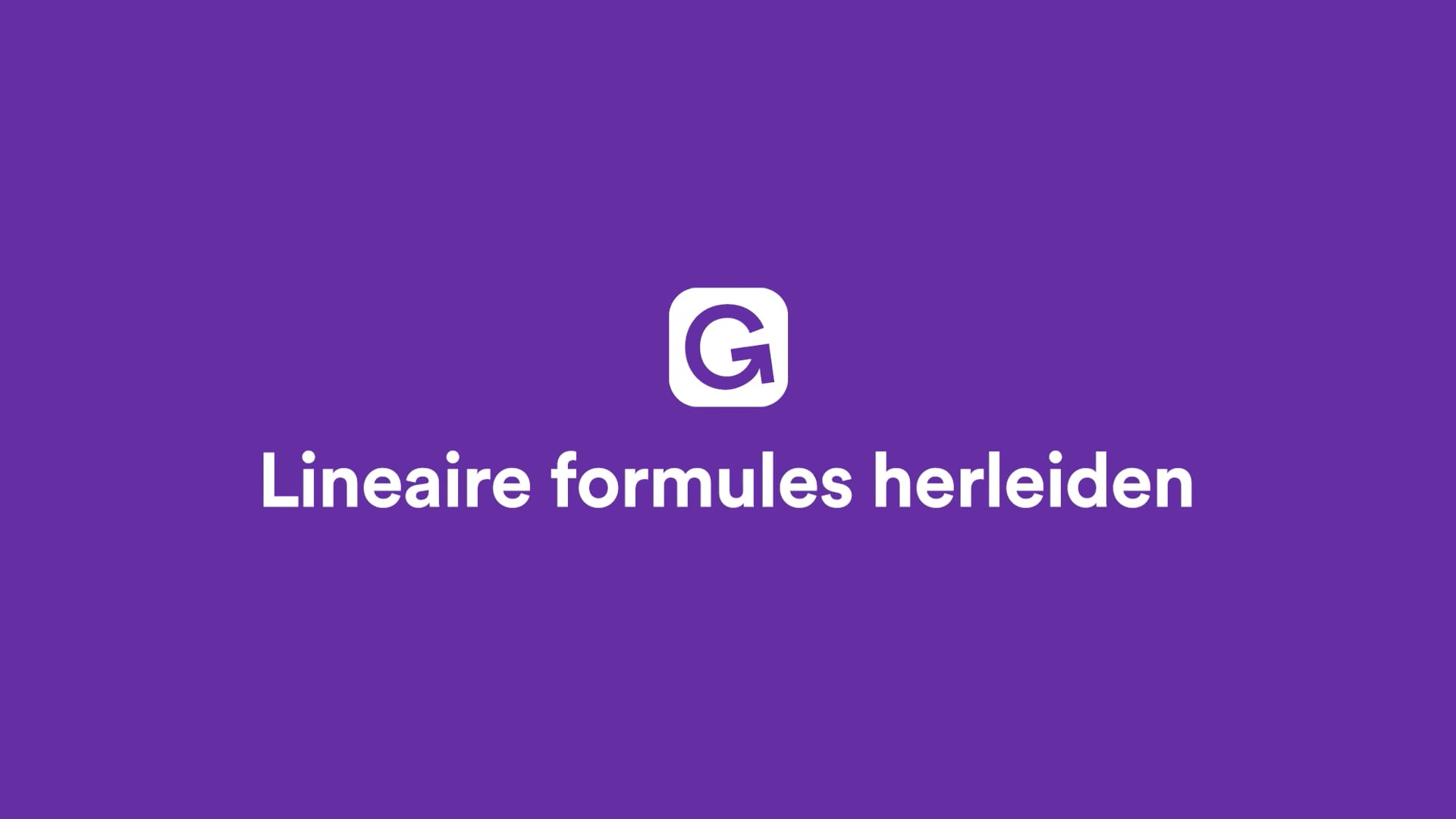 Oefen met Lineaire en exponentiële formules uit Moderne wiskunde – 4/5 ...