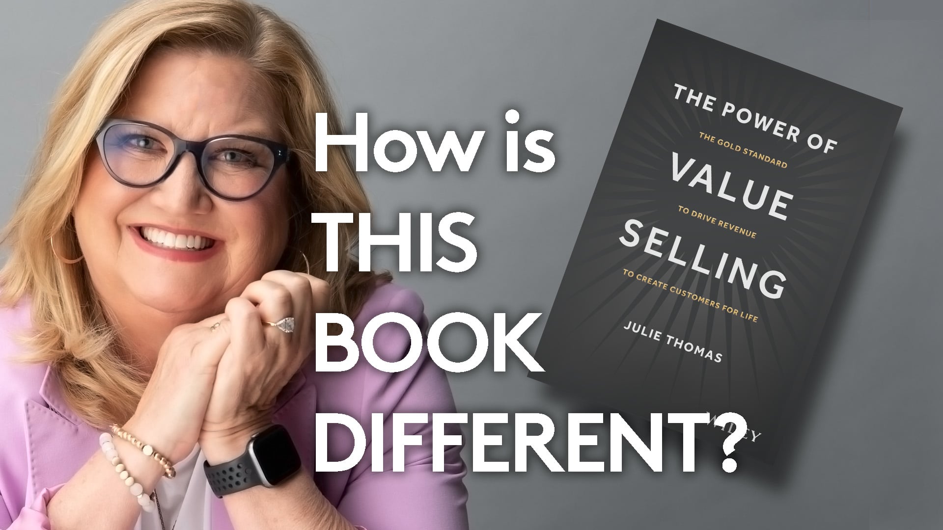 Julie Thomas - The Power of ValueSelling Book - What makes it different on Vimeo