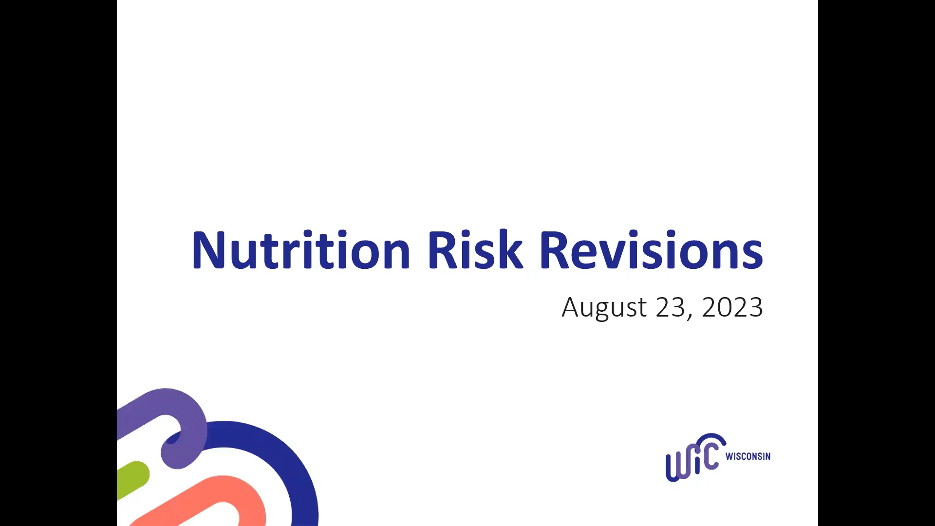 2023 Aug 23 WIC Risk Update on Vimeo