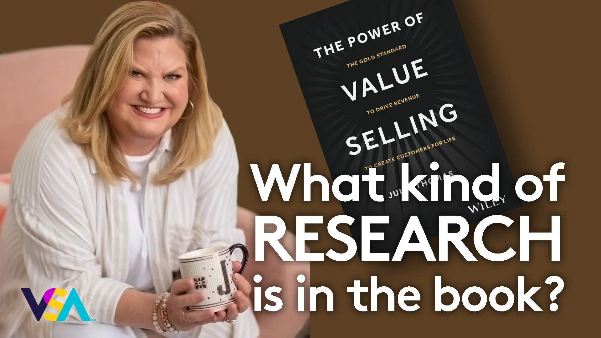Julie Thomas - The Power of ValueSelling Book - What kind of research went into the book? on Vimeo