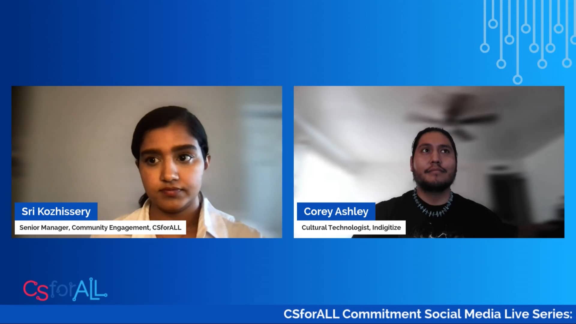 CSforALL Commitment Series Social Media Live: Increasing Equitable Access & Outcomes in the CS ...