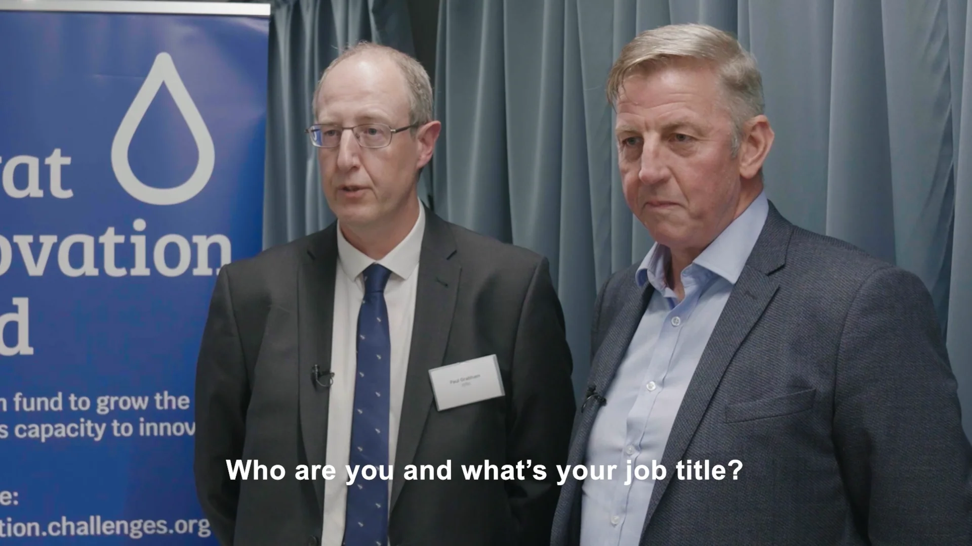 Paul Grabham & Peter Henley - Water Research Centre Ltd. on Vimeo