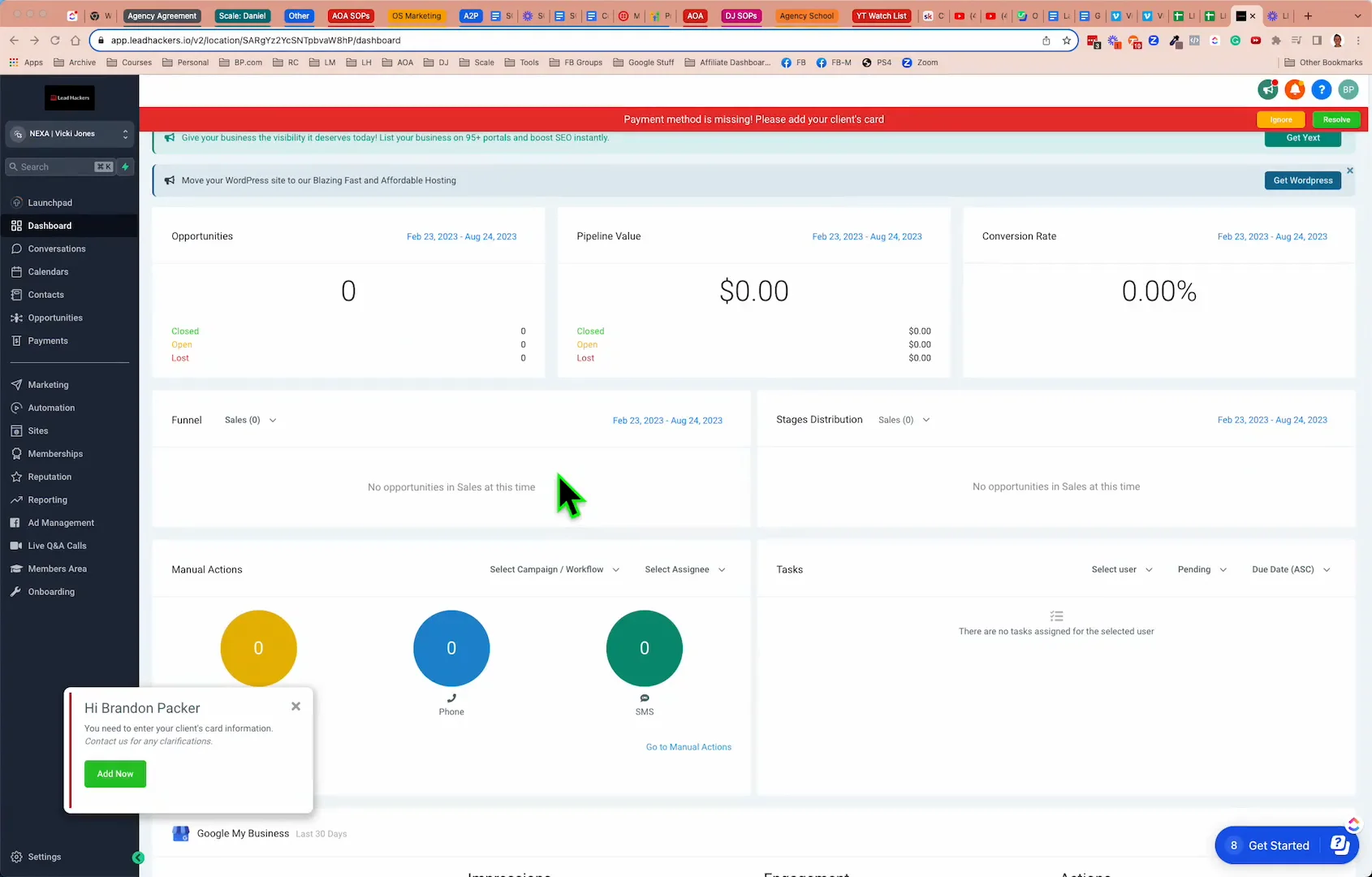 LH Course _ SOP _ Setting Up Your Billing Info for Twilio