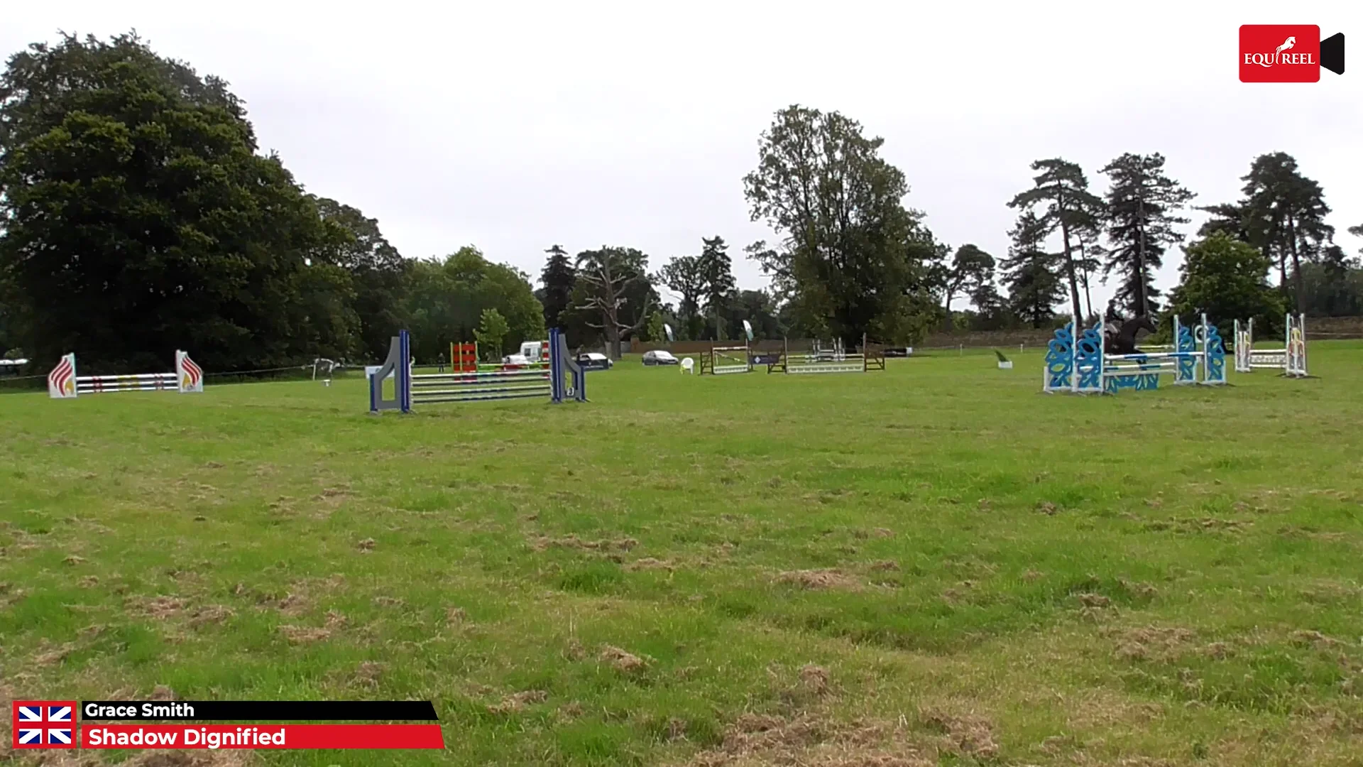 EQUIREEL 526 Grace Smith & Shadow Dignified at COTSWOLD CUP GREAT TEW ...