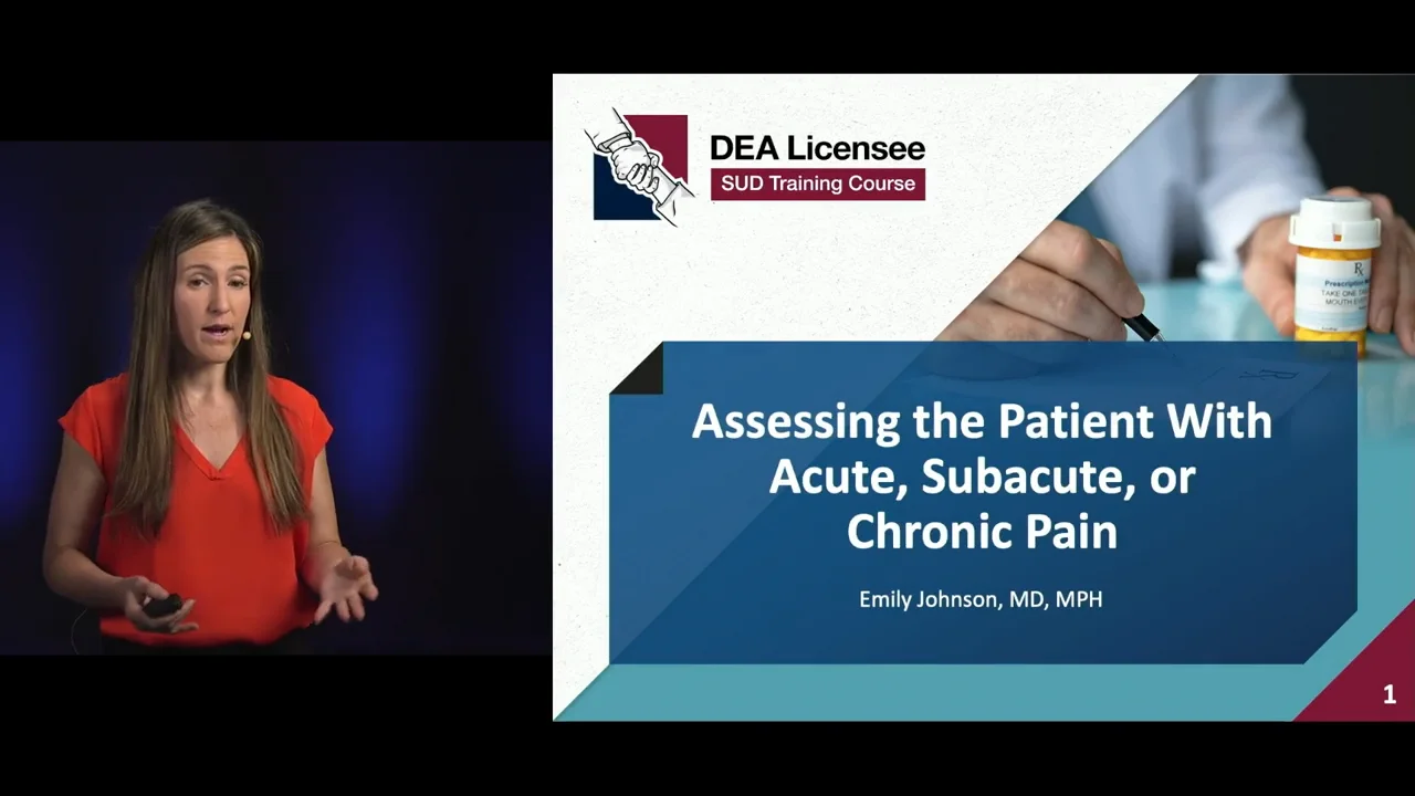 13 Assessing the Patient With Acute, Subacute, or Chronic Pain on Vimeo