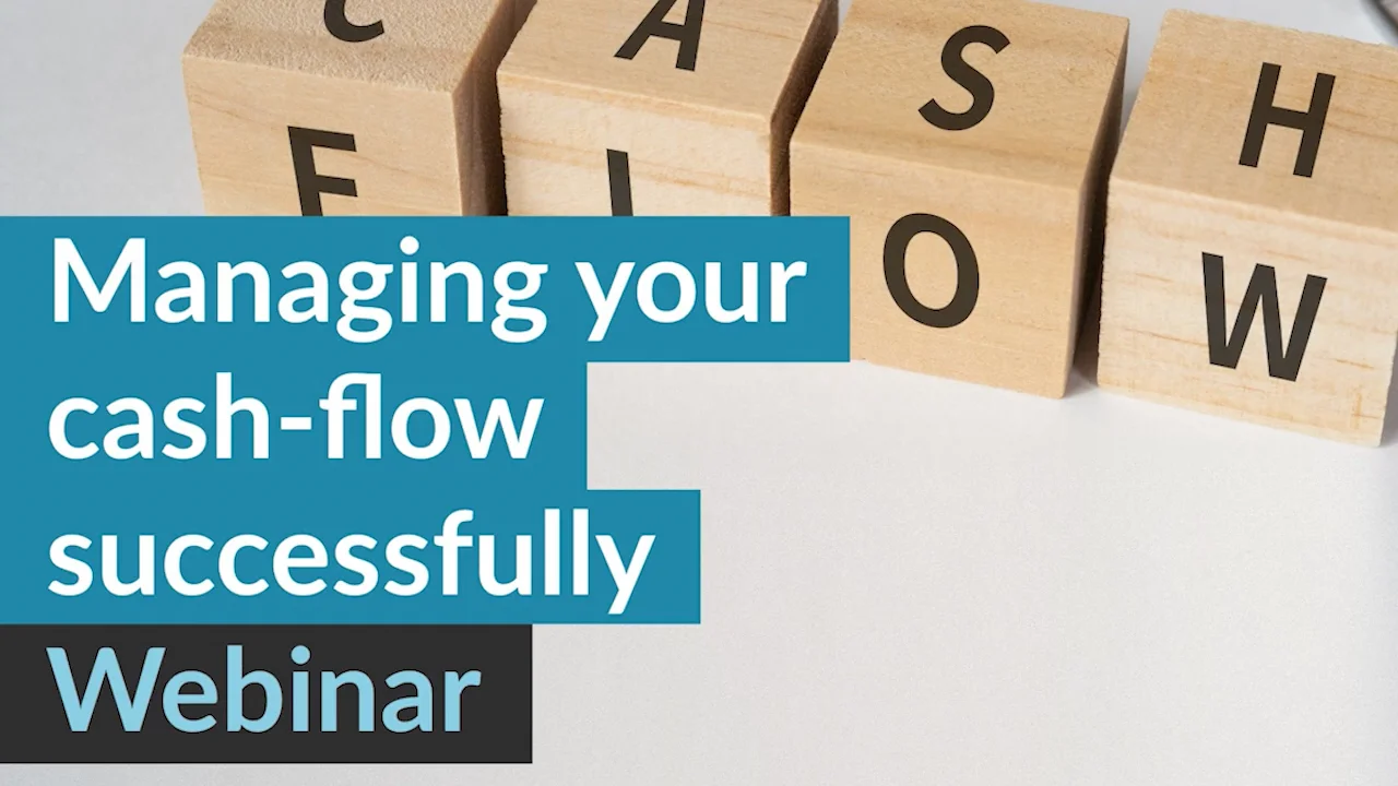 FINANCIAL WELLBEING WEBINARS 2023 - MANAGE YOUR CASH FLOW