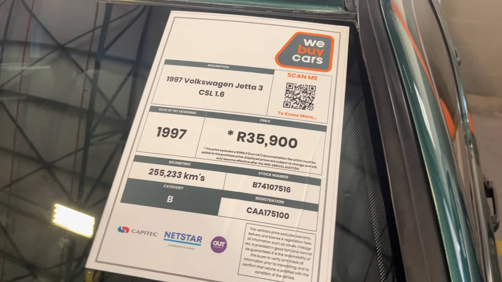 1997 Volkswagen Jetta 3 CSL 1.6 on Vimeo