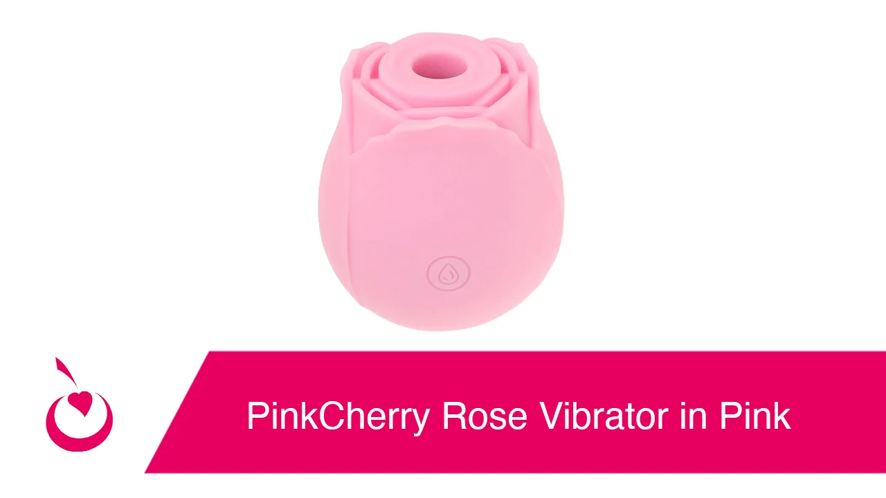 PinkCherry Rose Vibrator in Pink on Vimeo