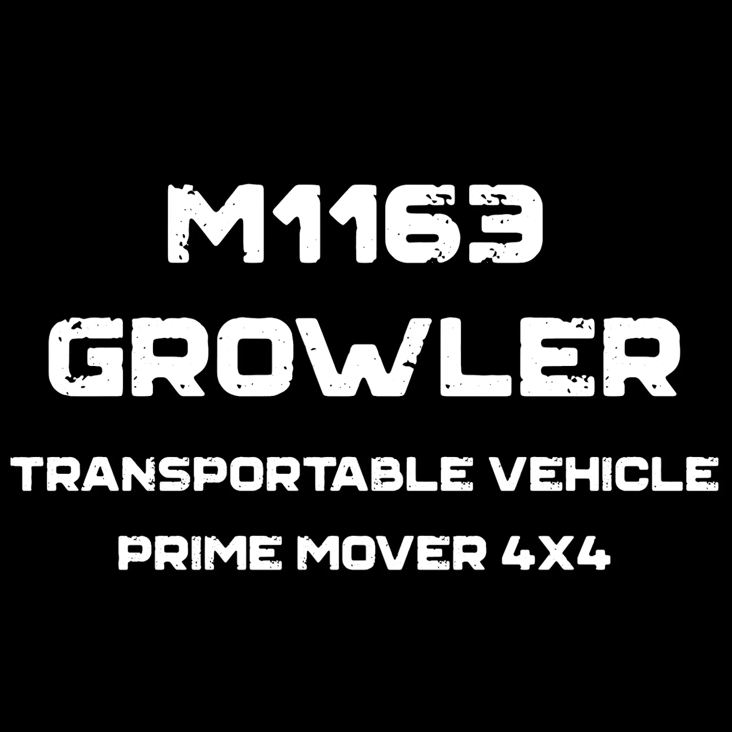 U.S. G.I. General Dynamics M1163 ITV-PM 4x4 Growler