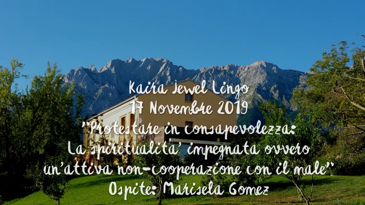 Kaira Jewel Lingo Nov. 17th, 2019 Webinar_ Mindful Protest.” on Vimeo