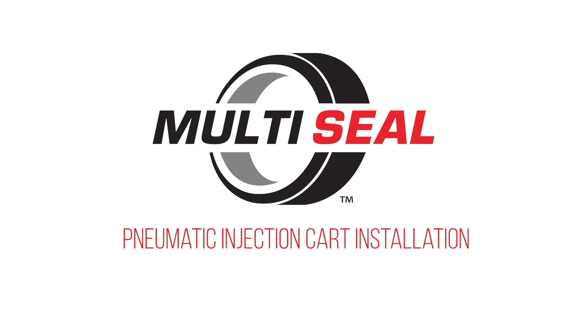MULTI SEAL™ Pneumatic Injection Cart Installation