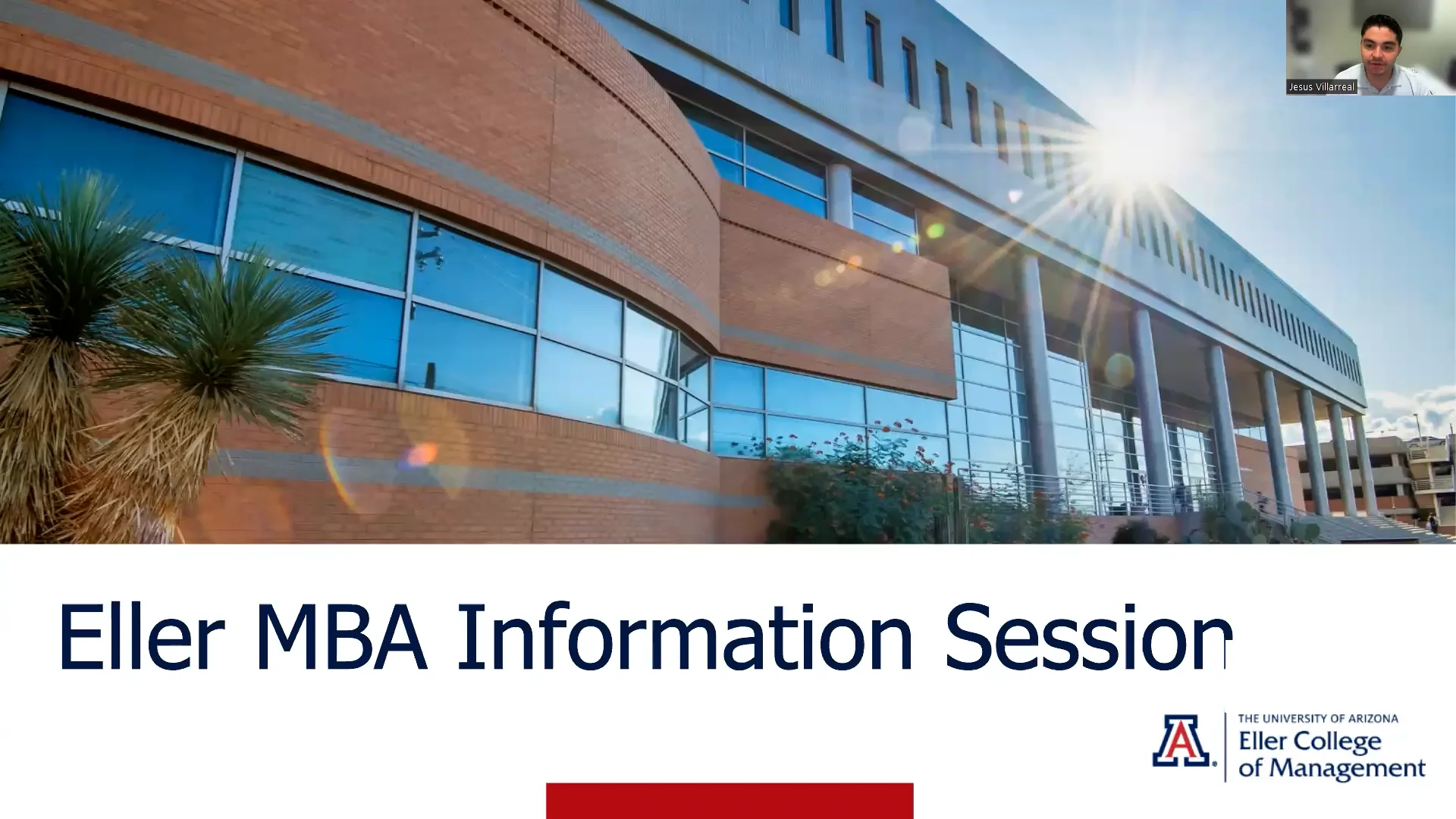 Eller MBA Information Session Recording on Vimeo