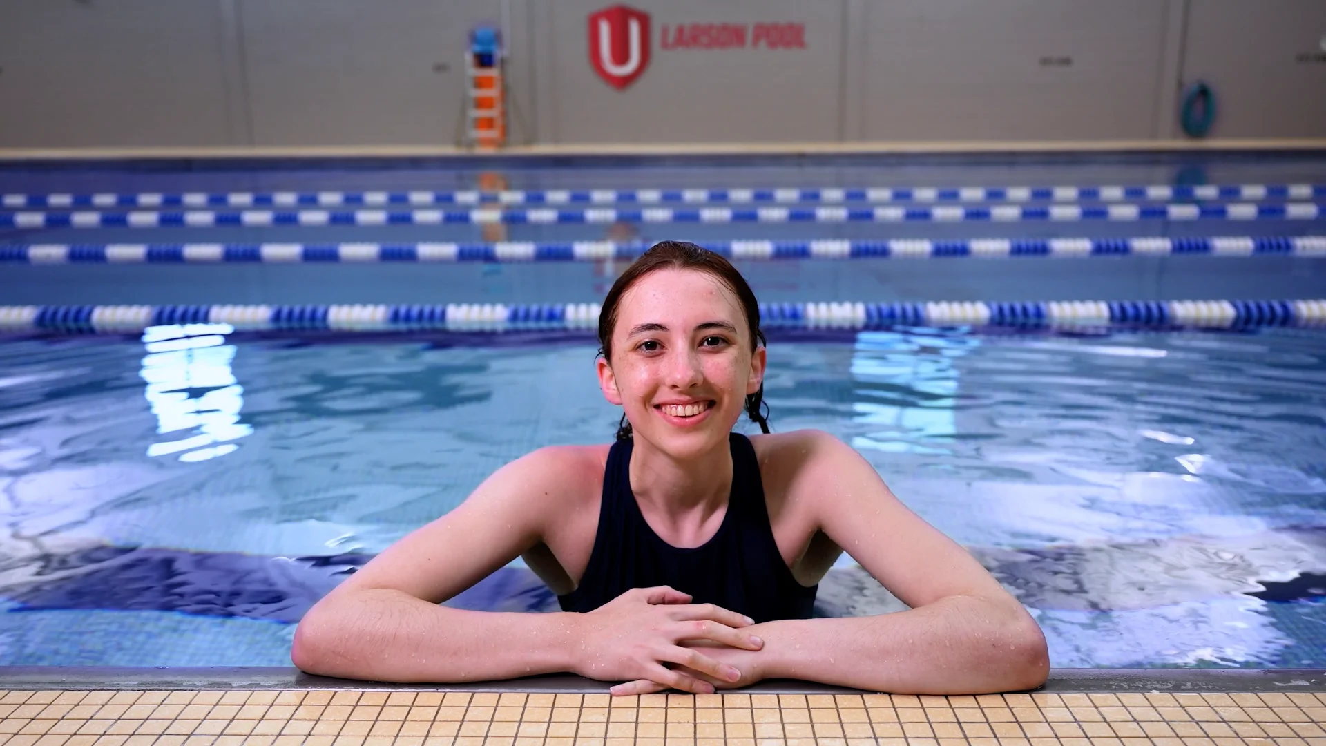 Pool reopening announcement on Vimeo