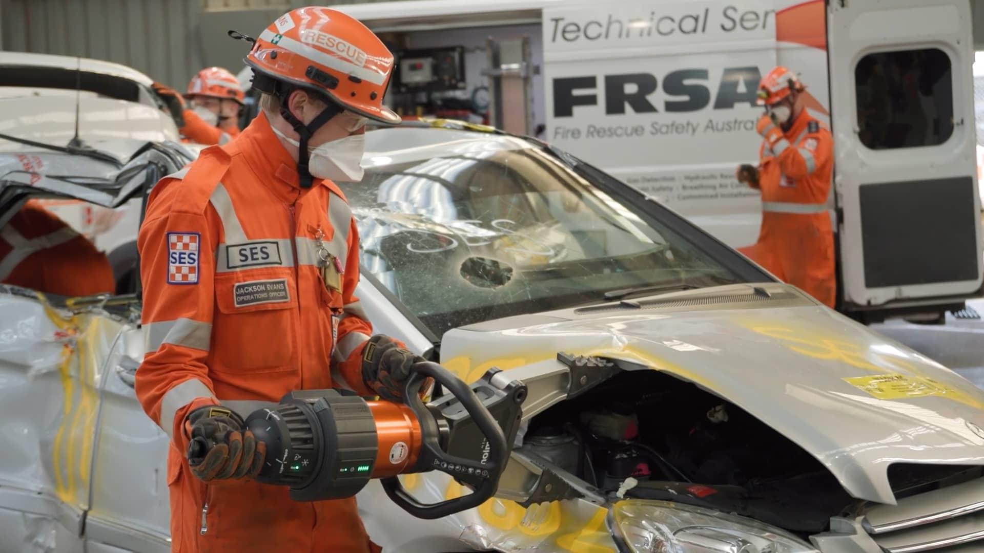 VICSES Road Crash Rescue training on Vimeo