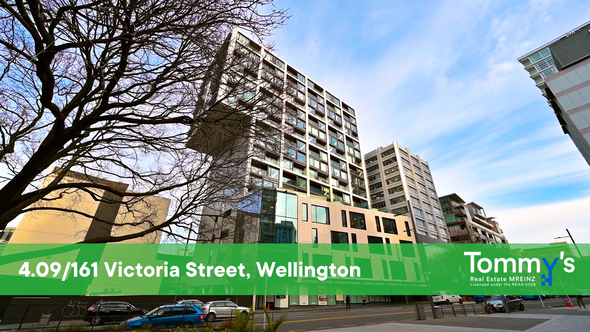 4.09/161 Victoria Street - Wellington Tommy's Real Estate Te Aro on Vimeo