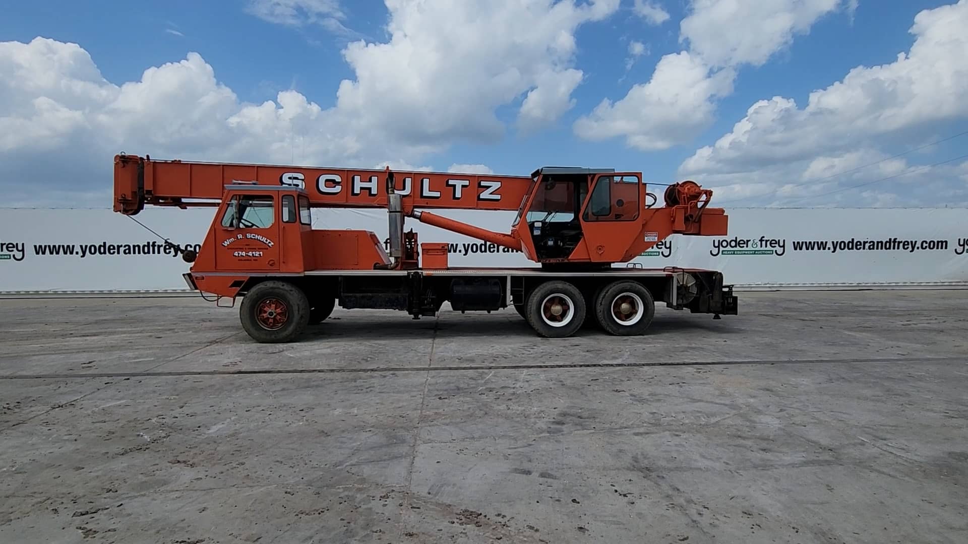 Koehring 428 Truck Mounted Telescopic Boom Crane -Y&F Florida Aug 23 on ...