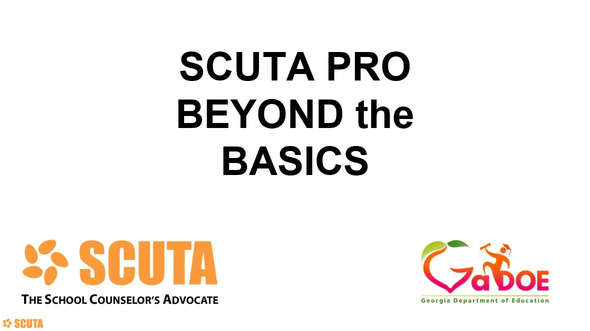 SCUTA- Beyond the Basics - August 2023 on Vimeo