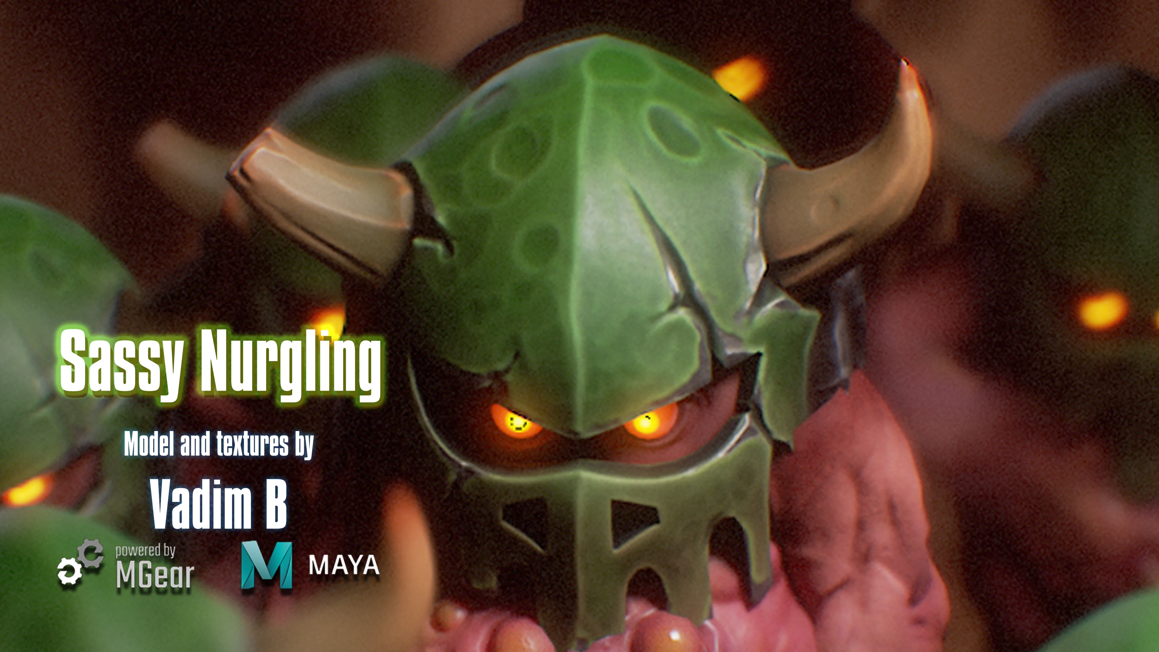 Sassy Nurgling, mGear Maya Rig on Vimeo