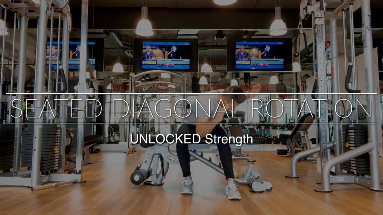 Seated Diagonal Rotation on Vimeo