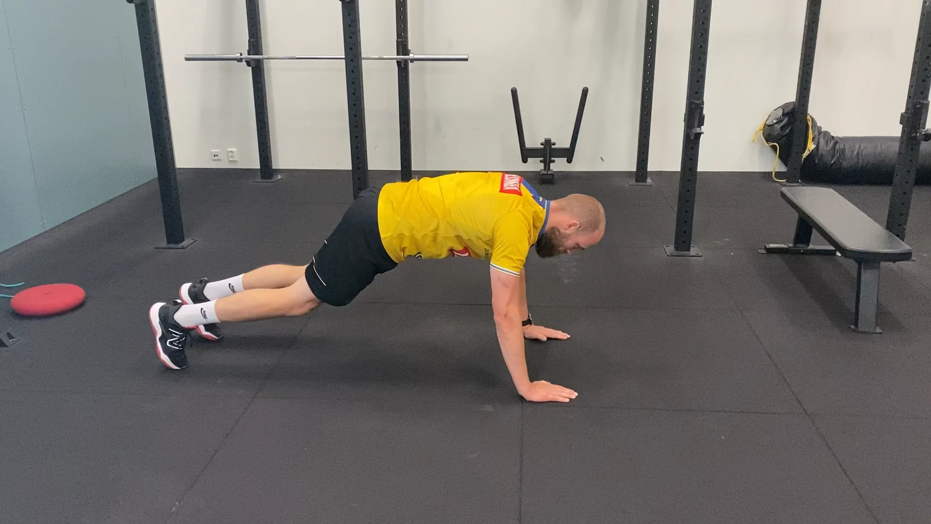 Yoga push ups on Vimeo