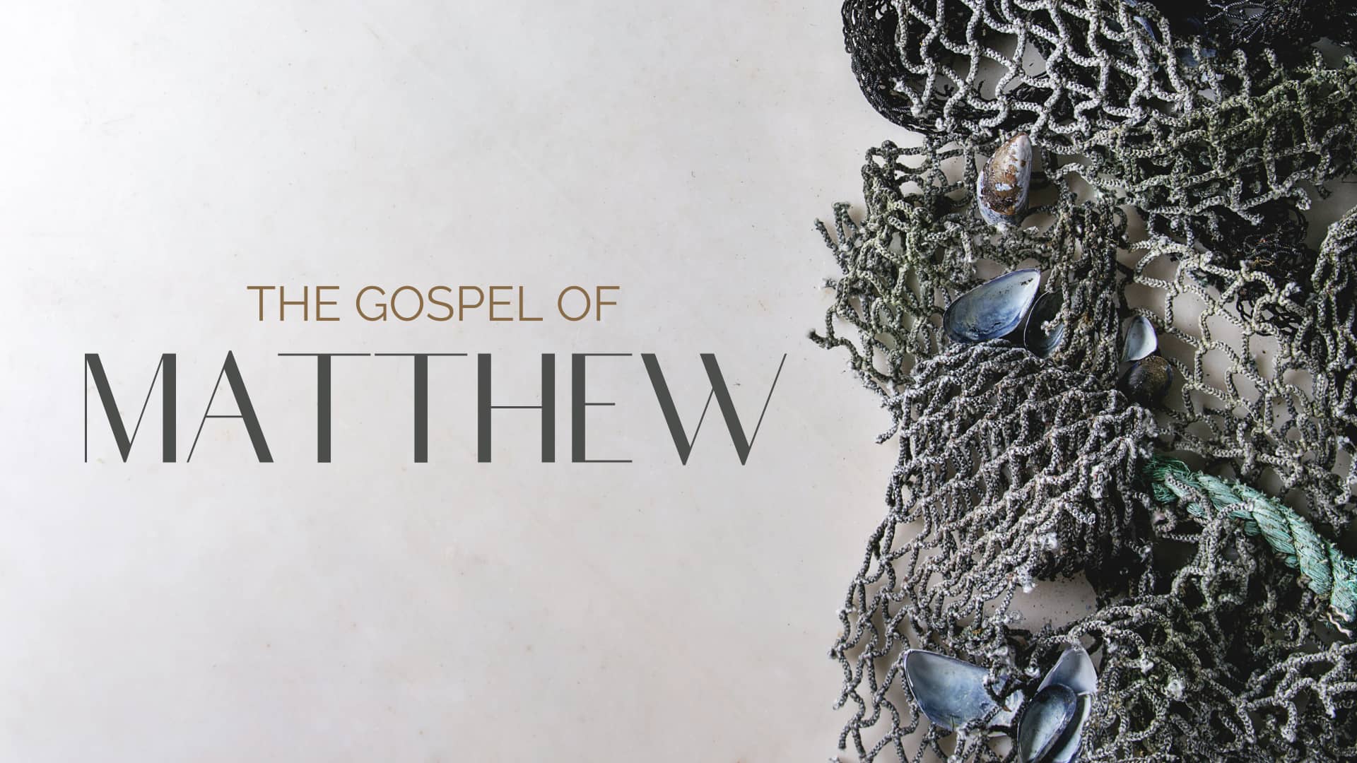 The Gospel of Matthew // Words that Bring Life on Vimeo