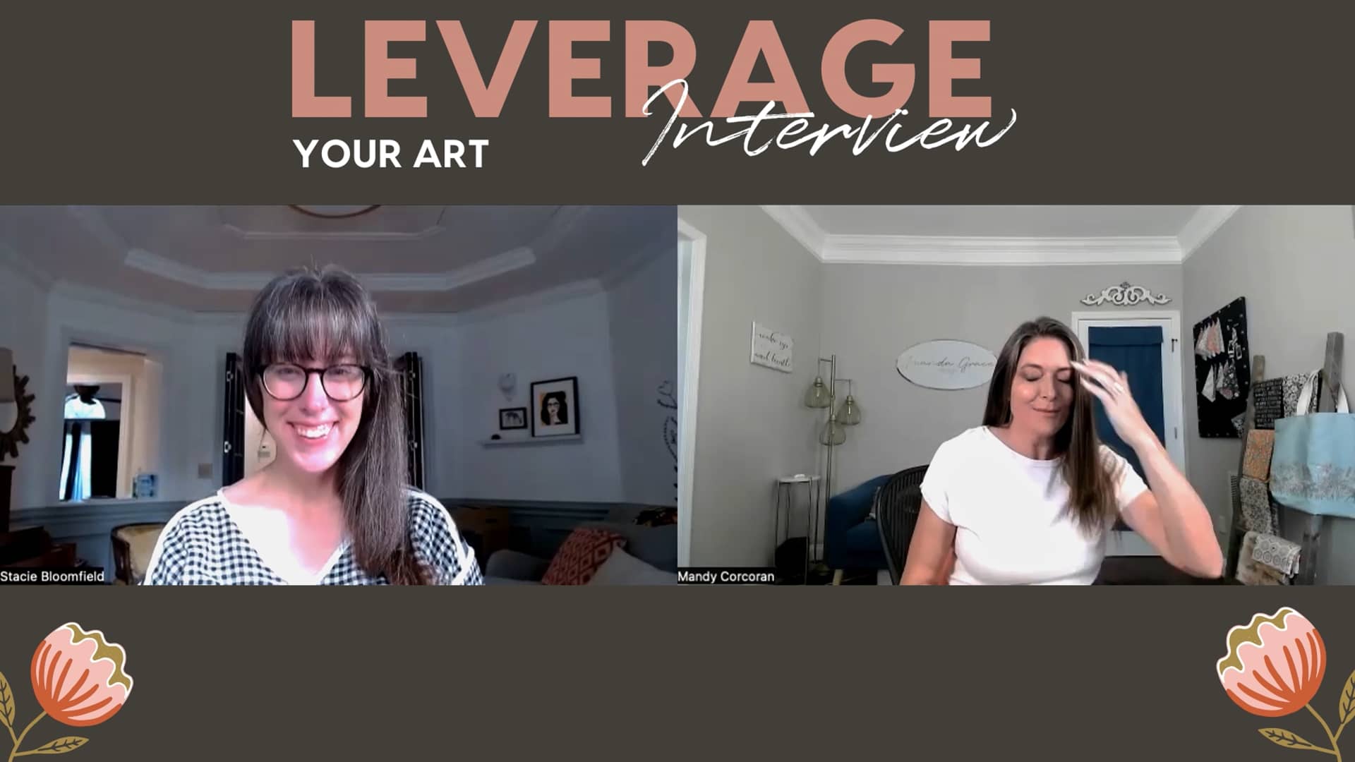 Leverage Your Art - Stacie Bloomfield Interview on Vimeo