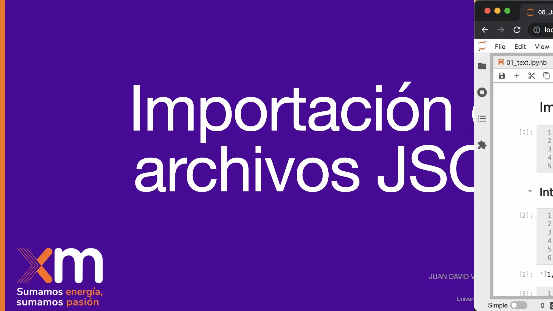 05 Importacion de archivos JSON on Vimeo
