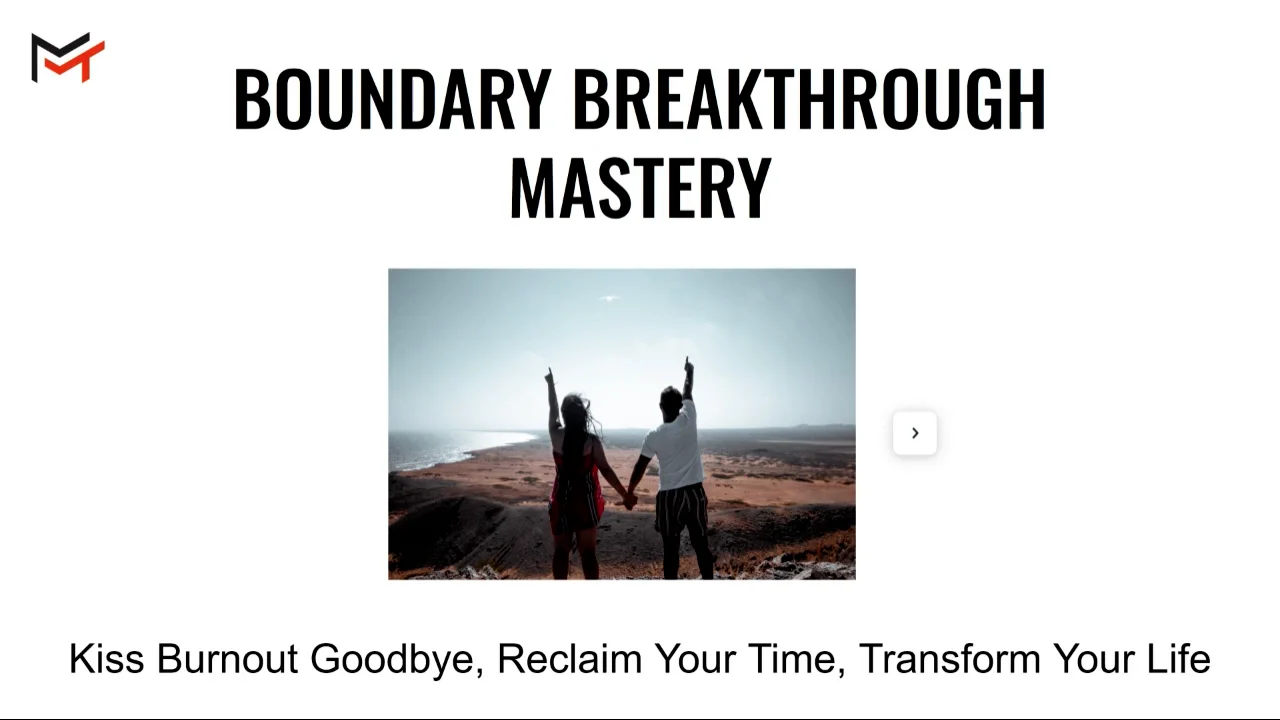 Boundary Breakthrough Mastery on Vimeo