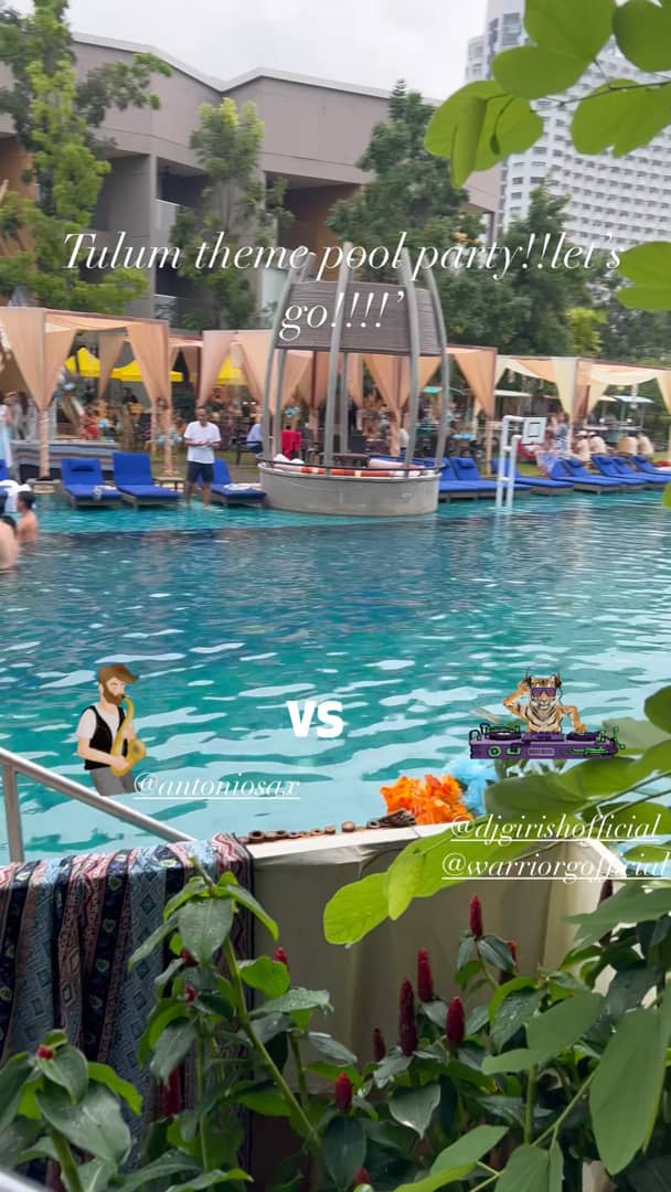 Tulum themed pool party on Vimeo