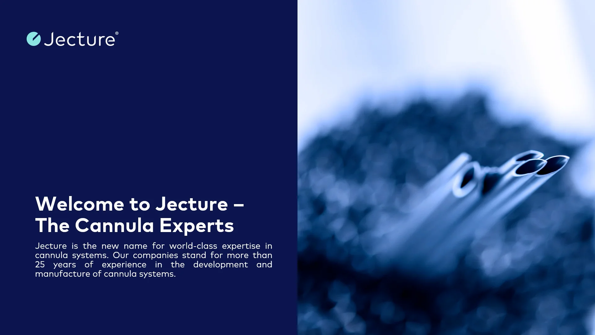 Welcome to Jecture – The Cannula Experts on Vimeo