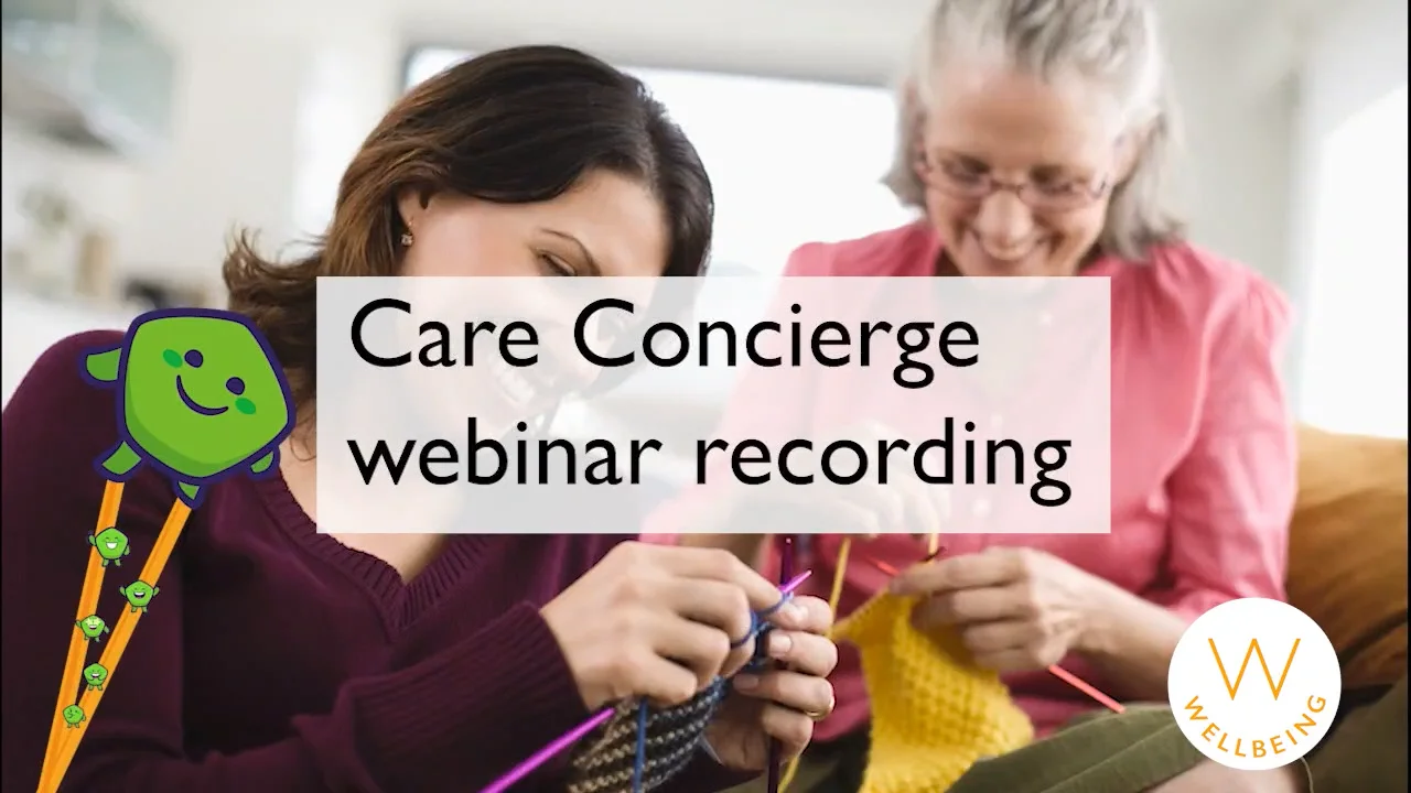 Care Concierge webinar on Vimeo
