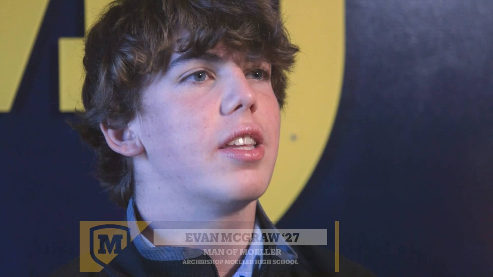 Through the Eyes of a Freshman: Man of Moeller Evan McGraw '27 on Vimeo