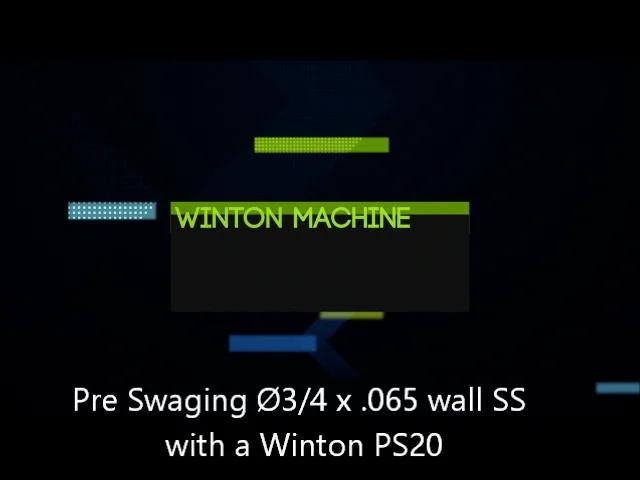 Pre-Swaging the Front and Back Ferrules on Vimeo