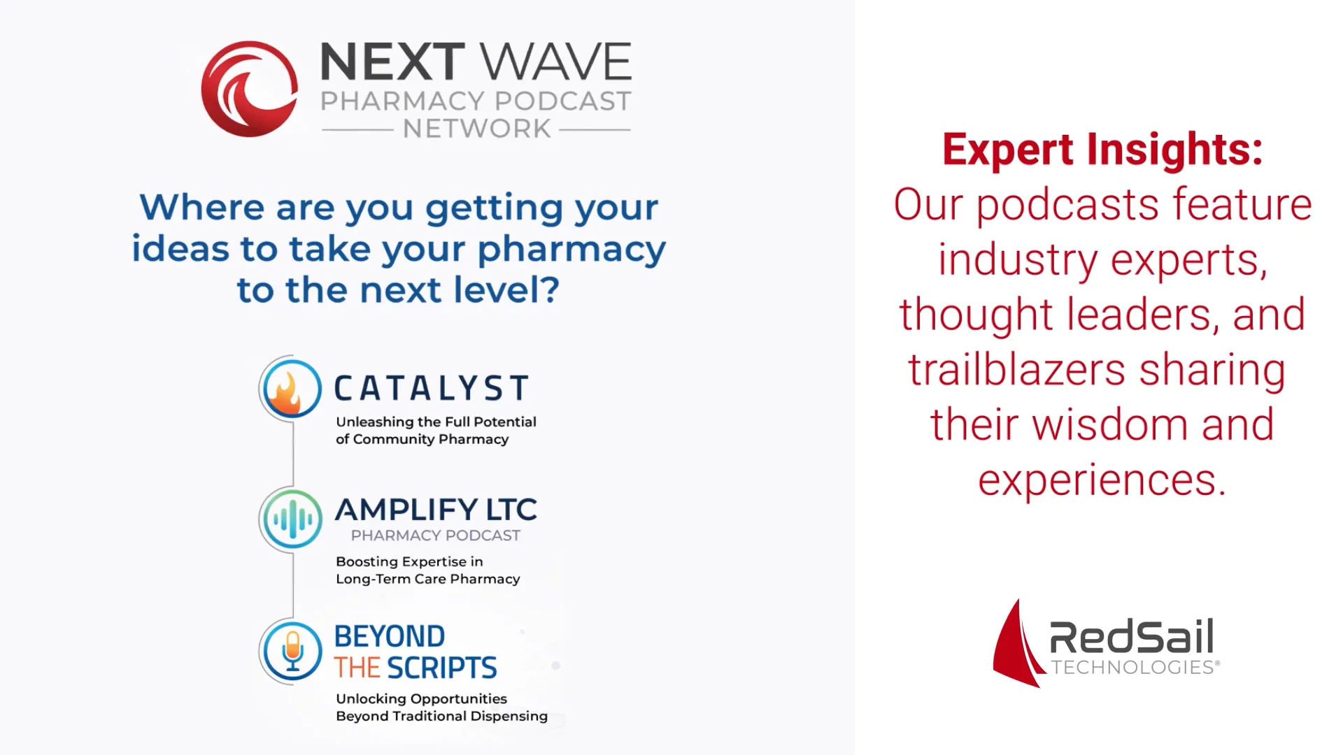 RedSail Technologies | Next Wave Pharmacy Podcast Network | 20Ways Fall ...