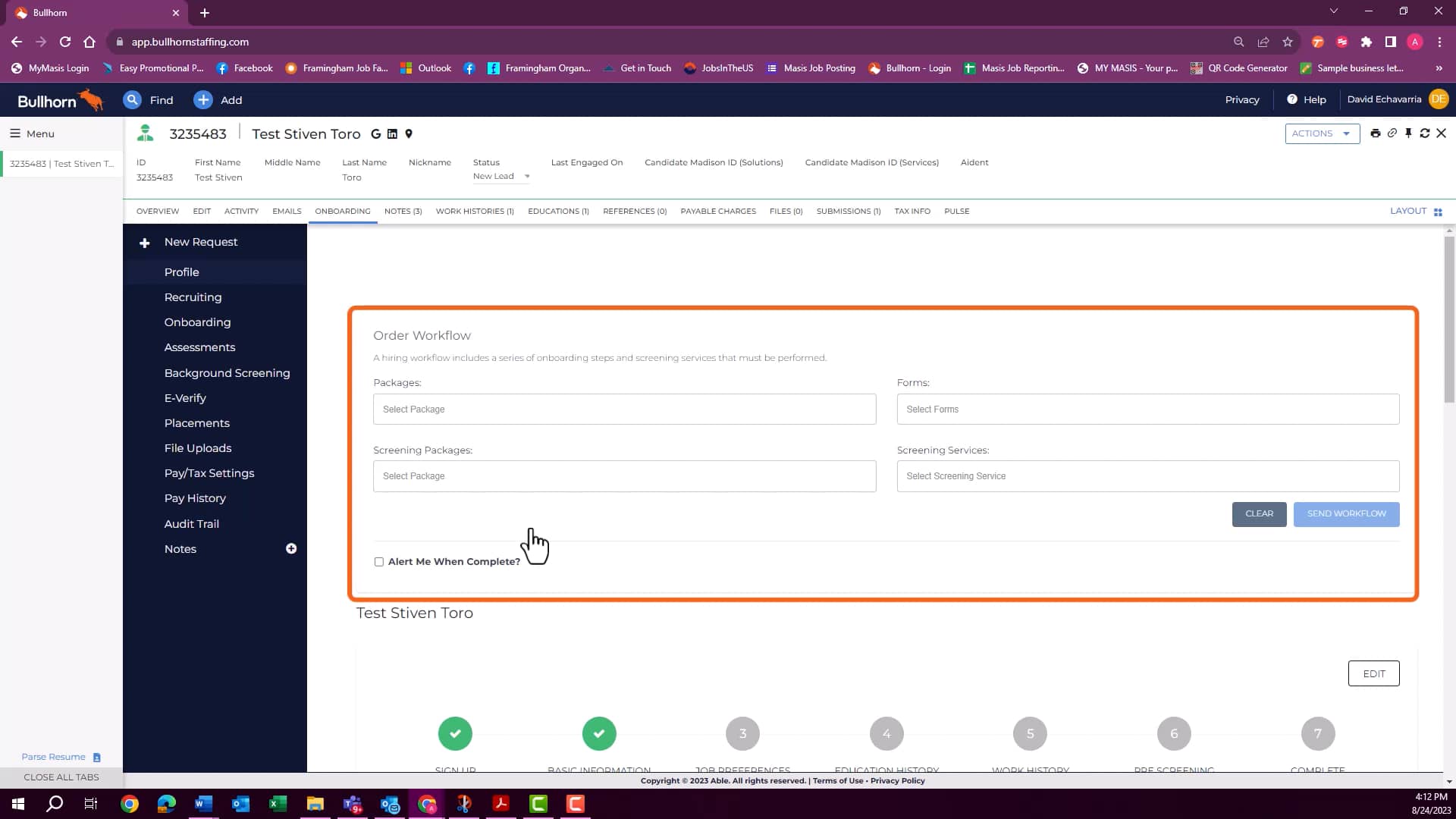 8. Deploying Onboarding Paperwork & Screening Packages on Vimeo