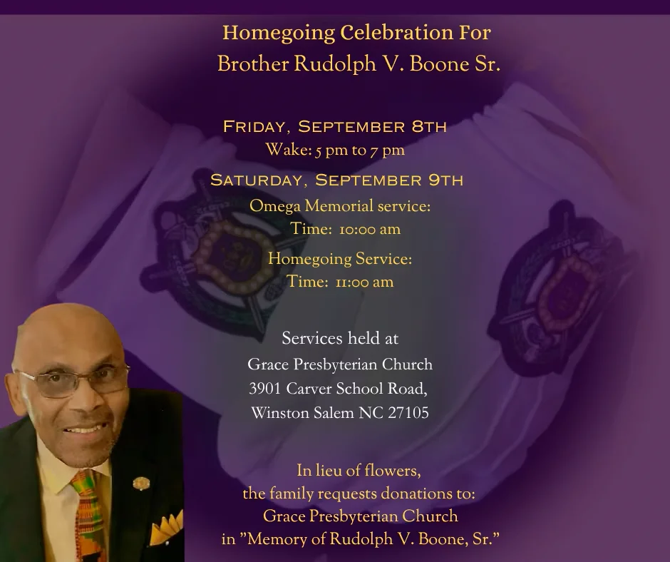 Brother Rudolph V. Boone Sr.