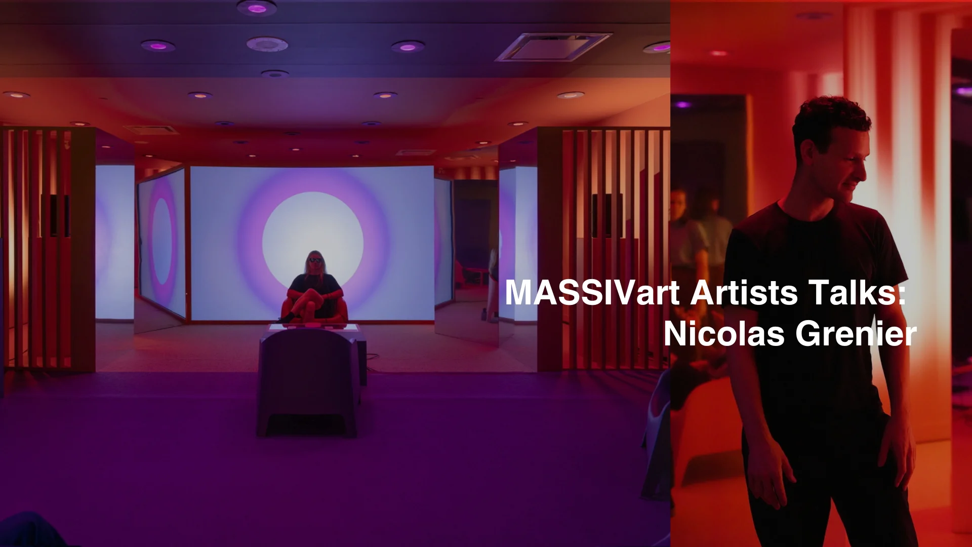 MASSIVart Artist Talk with Nicolas Grenier on Vimeo